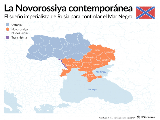 ¿Qué es 'Novorossiya' o 'Nueva Rusia', dónde se ubica y por qué es tan ...