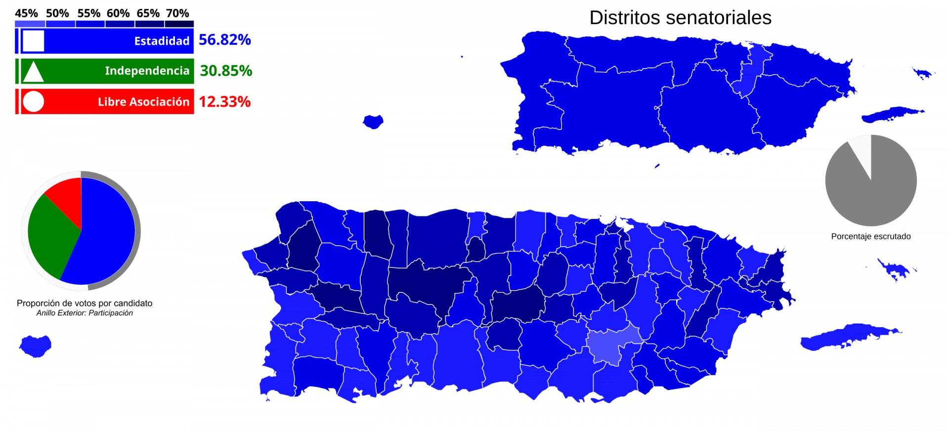Puerto Rico vota en referéndum a favor de la estadidad en Estados ...